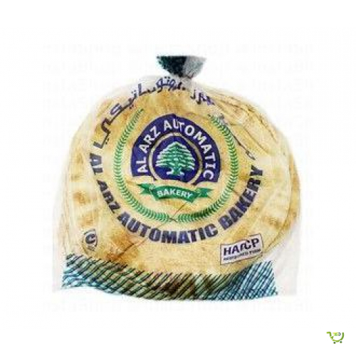 Al Arz Large White Arabic Bread (5 Pieces) | GoBaqala