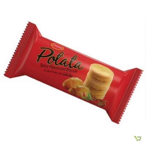 PRAN Original Potata Spicy Biscuit 50g | GoBaqala