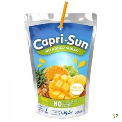 Capri Sun No Added Sugar Mixed Fruit Juice 200ml | GoBaqala